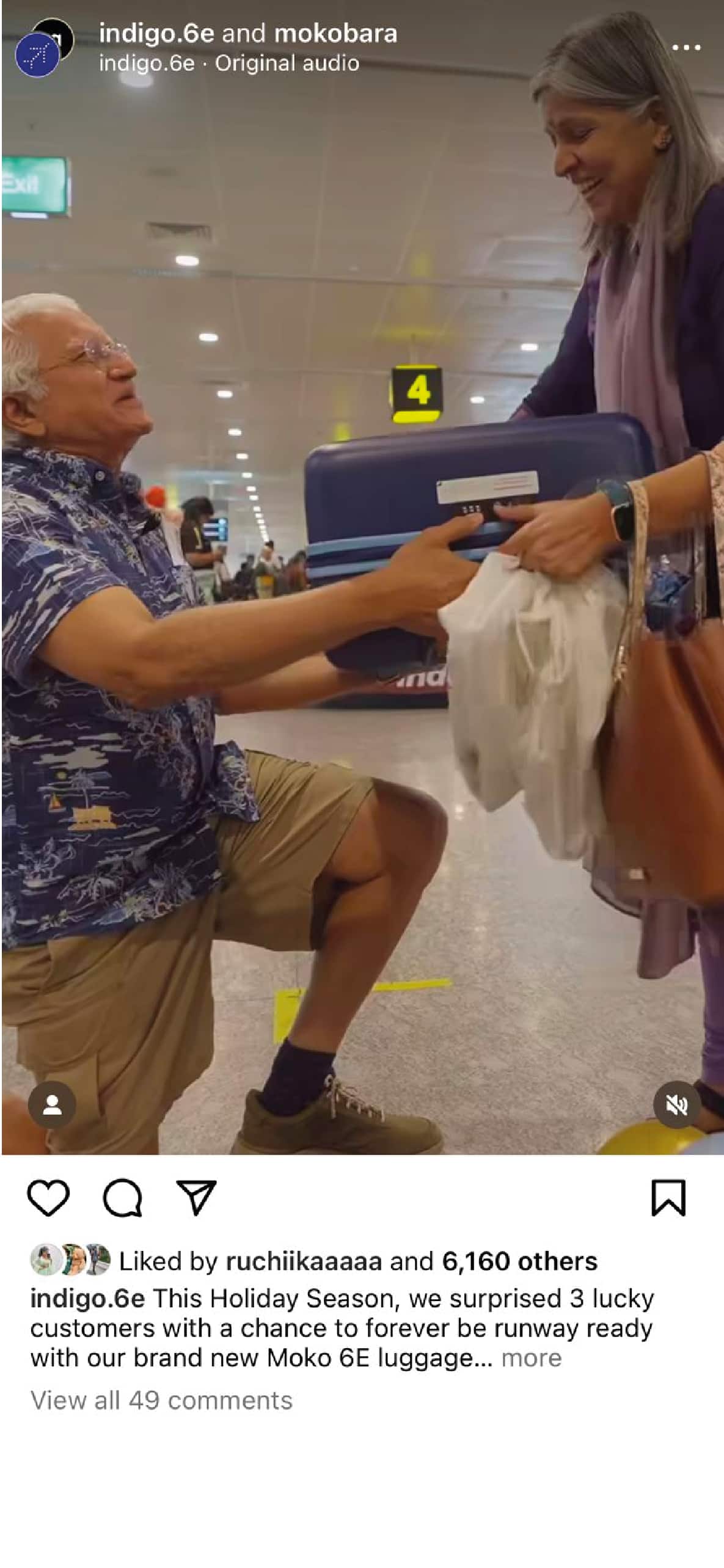 IndiGo X Mokobara - Moko 6E Luggage